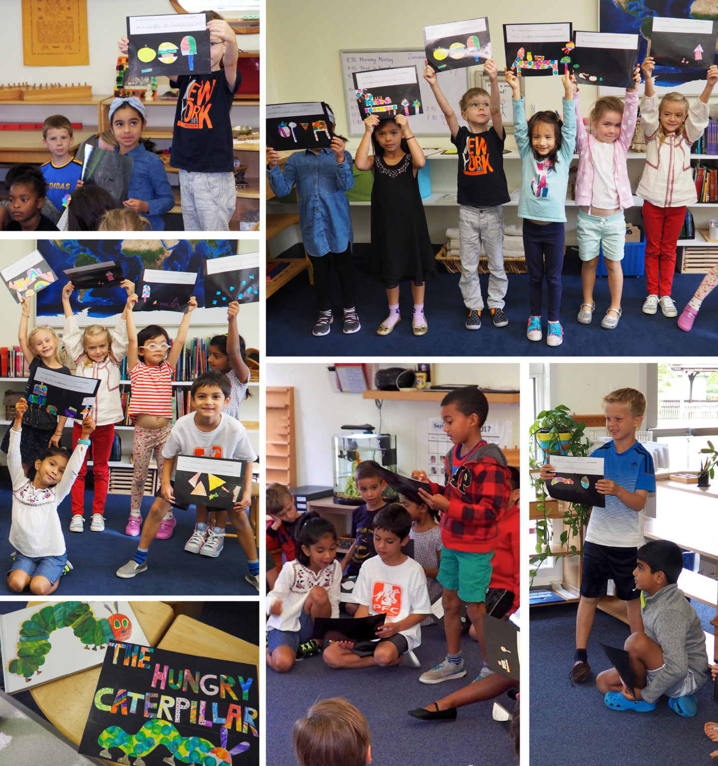 Students Present a Collaborative Story - Princeton Montessori School