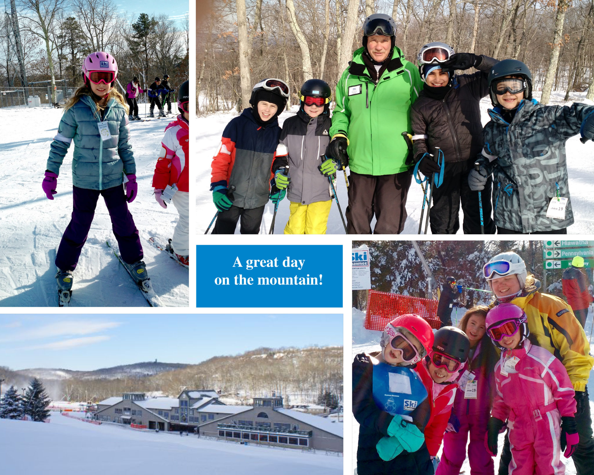 Elementary Students Ski Shawnee - Princeton Montessori School