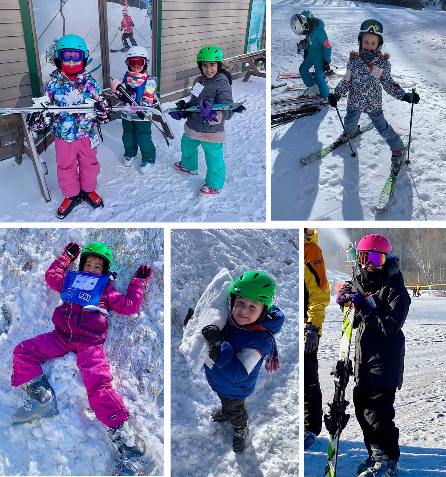 Elementary Students Ski Shawnee - Princeton Montessori School