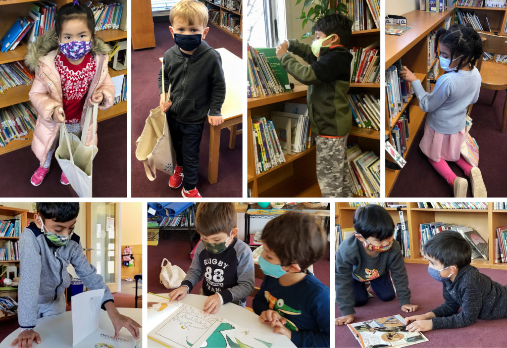 Primary Library Time - Princeton Montessori School
