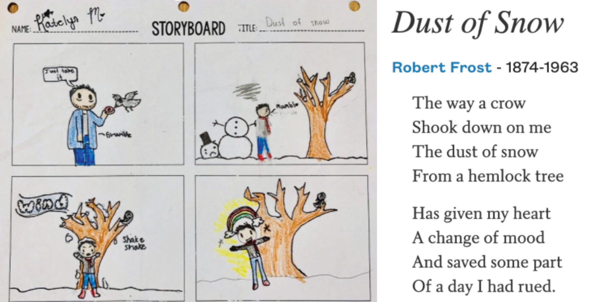 Upper Elementary Poetry - Princeton Montessori School