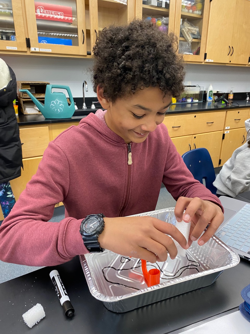 Middle School Design Class - Princeton Montessori School